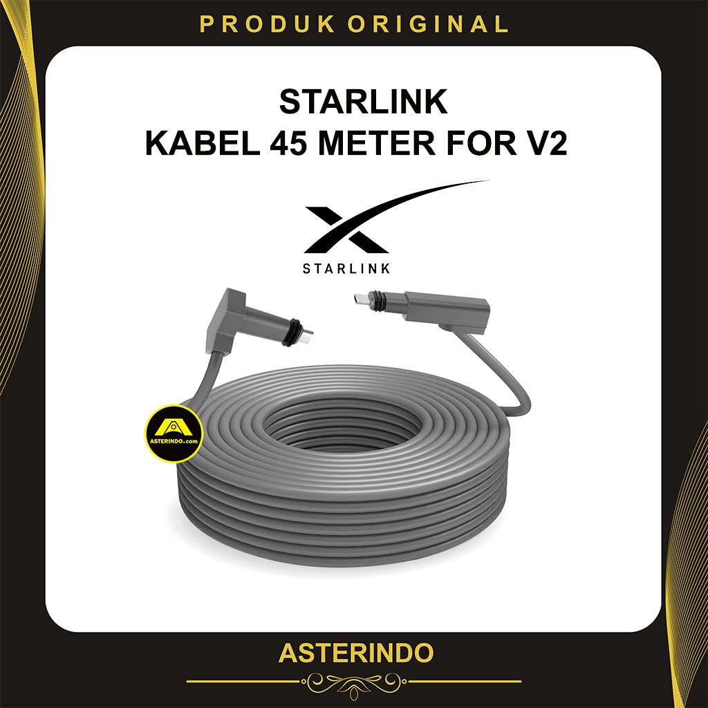 Jual Starlink Kabel 45 Meter For V2 Cable 45M 150 FT 150FT Original ...