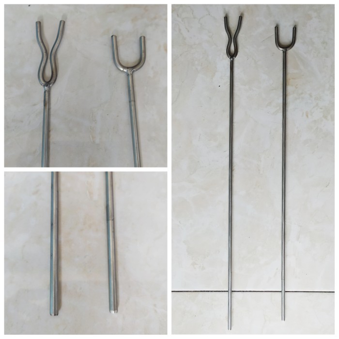 Jual jagrak pancing Cagak joran Pancing Galatama stainless Sepasang ...