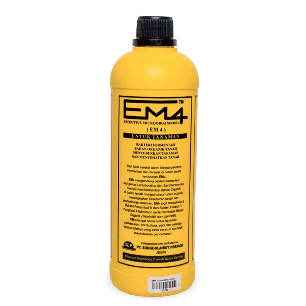 Jual EM4 PERTANIAN WARNA KUNING 1 LITER | Shopee Indonesia
