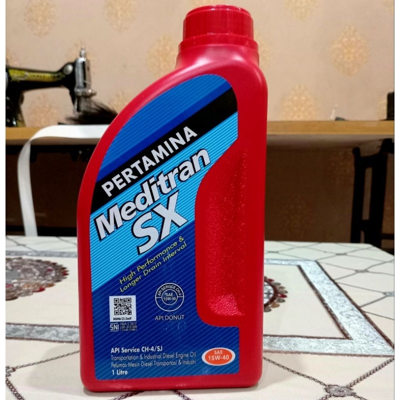Jual Pertamina Meditran SX 15W-40 Diesel/Solar Botol 1 Liter | Shopee ...