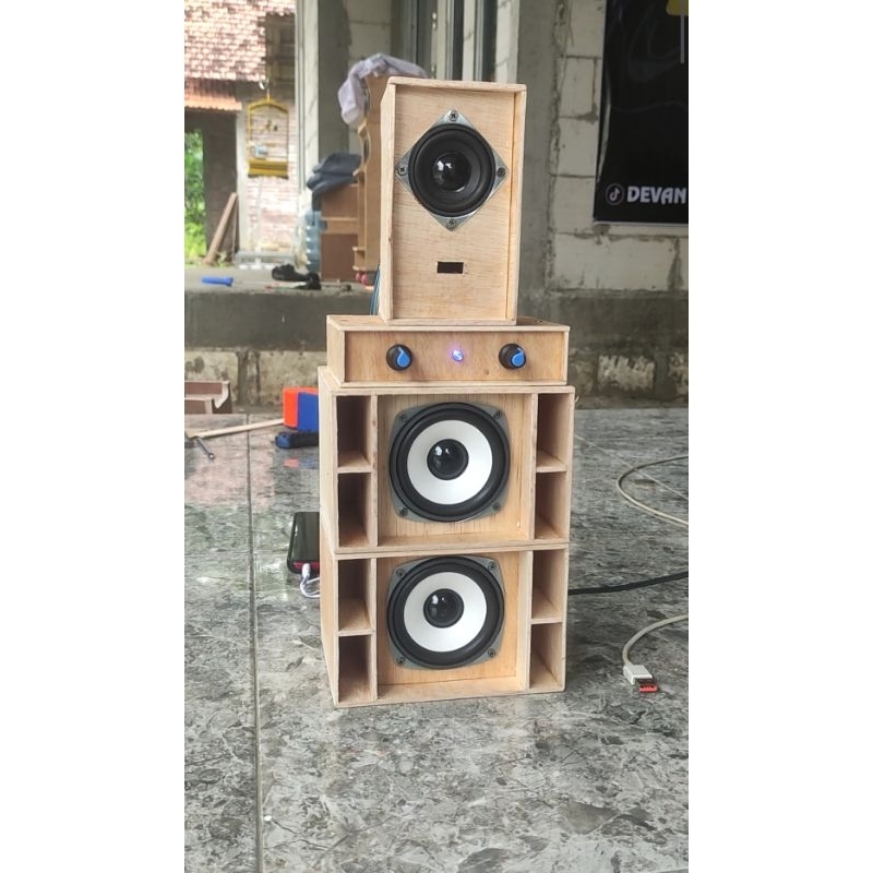 Jual miniatur sound horeg spl audio 3inch fullset | Shopee Indonesia