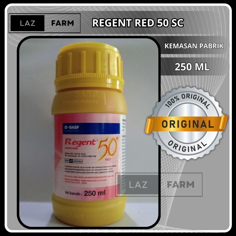Jual INSEKTISIDA BASF REGENT RED 50 SC 250 ML KEMASAN PABRIK ORIGINAL ...