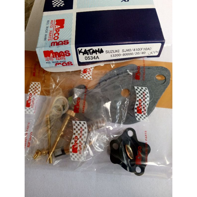 Jual Kit karburator katana repair kit karbu Suzuki katana jimny SJ410 ...