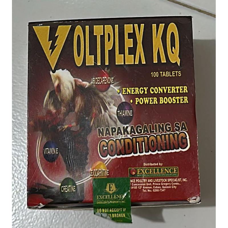 Jual VOLTPLEX KQ vitamin Plus doping khusus ayam 1 box | Shopee Indonesia