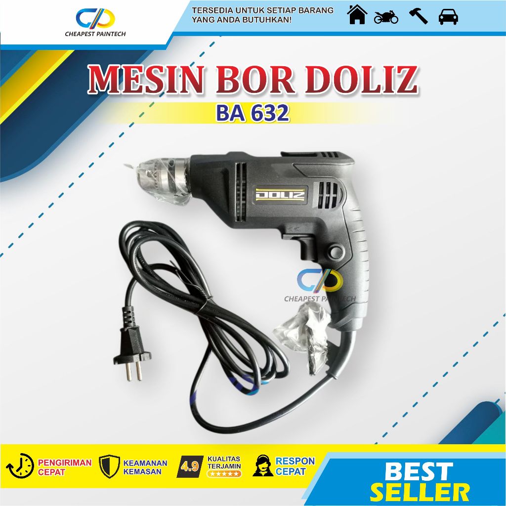 Jual MESIN BOR DOLIZ BA632 10MM | Shopee Indonesia