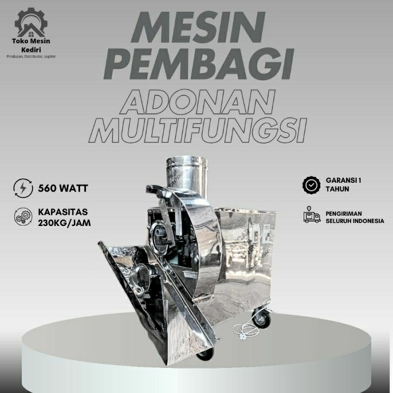 Jual Mesin pembagi adonan multi fungsi.Bisa untuk bikin pentol atau ...