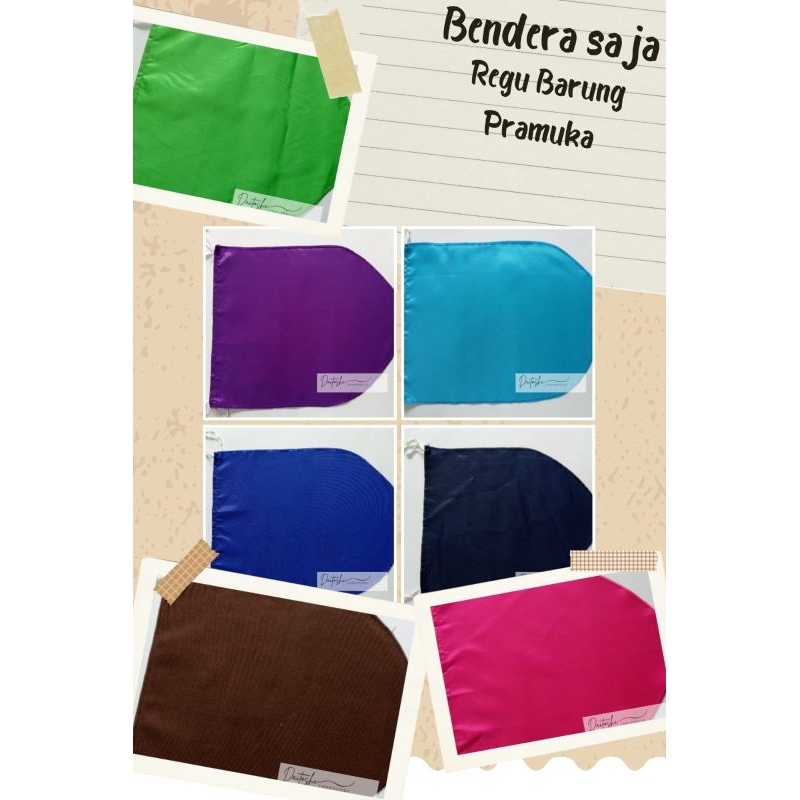 Jual BENDERA SAJA REGU BARUNG PRAMUKA | Shopee Indonesia