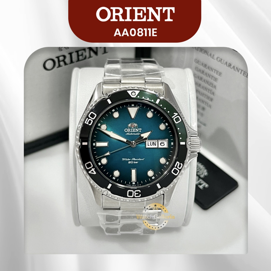 Jual Jam Tangan Pria Orient Kamasu Mako lII RA-AA0811E Divers Sports ...