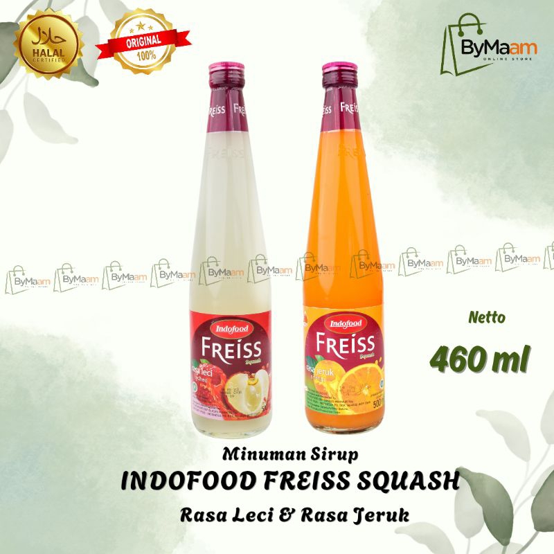 Jual Sirup Indofood FREISS SQUASH 450 ml 460 ml | Shopee Indonesia