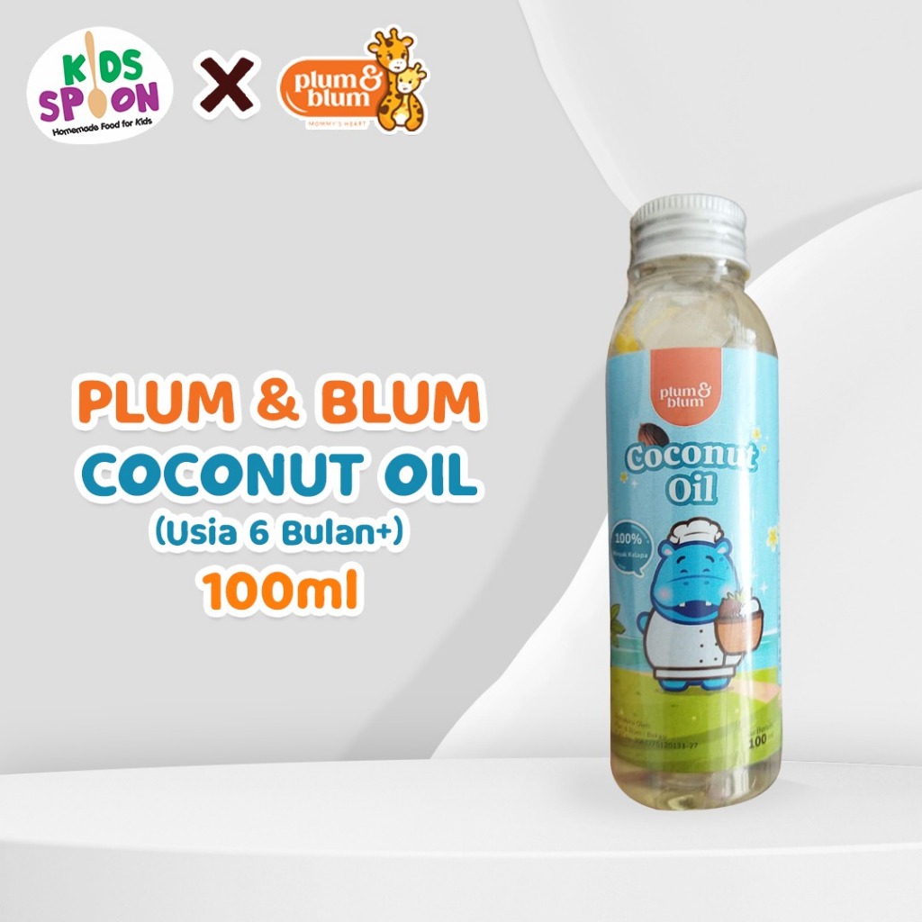 Jual Plum & Blum Coconut Oil (Usia 6bln+) 100ml | Shopee Indonesia