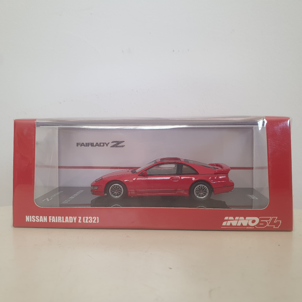 Jual Inno64 Nissan Fairlady Z Z32 1/64 (Aztec Red, Merah, With Extra ...