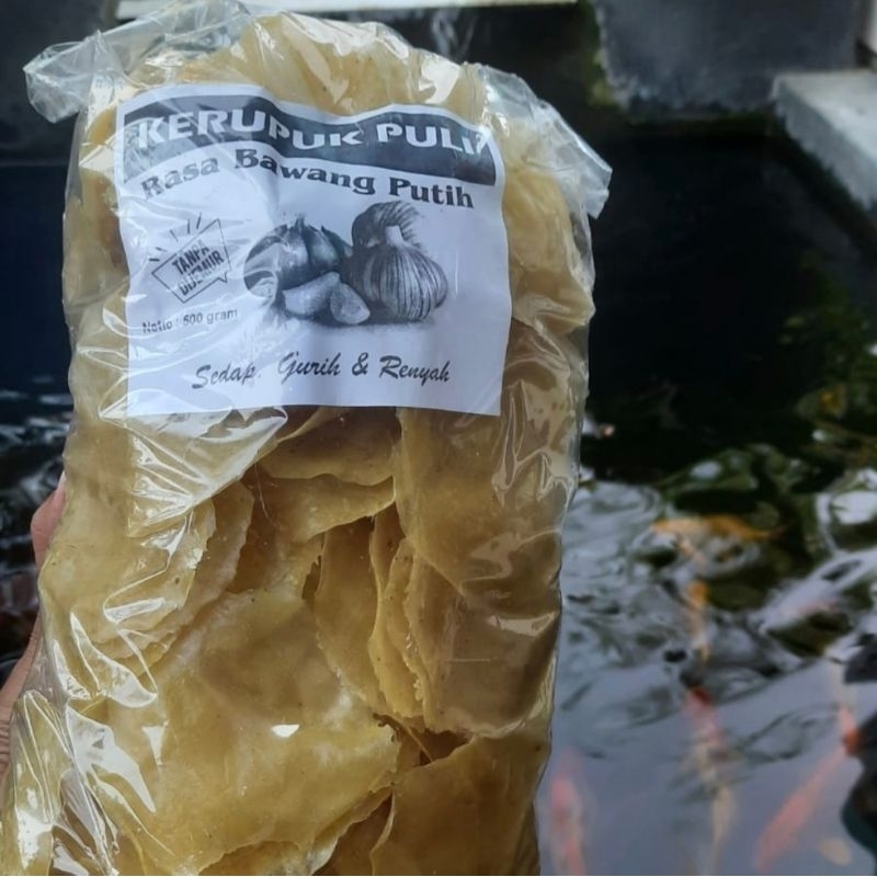 Jual Kerupuk Puli Rasa Bawang - Kerupuk Puli Beras | Shopee Indonesia