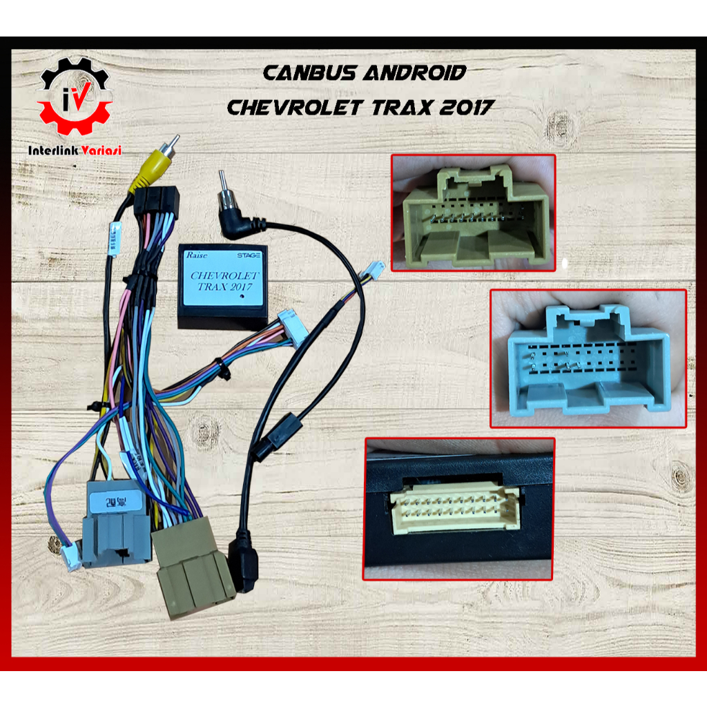 Jual Modul kabel socket canbus remot stir head unit android Chevrolet ...