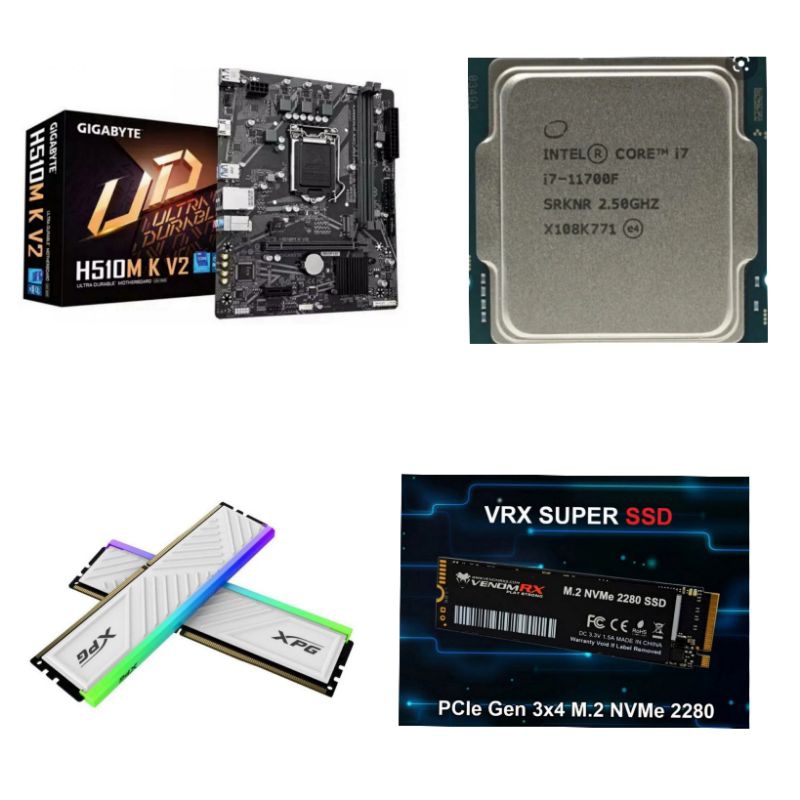 Jual Paket Processor Intel Core i7 11700 / i7 11700F Tray Gen 11 LGA ...