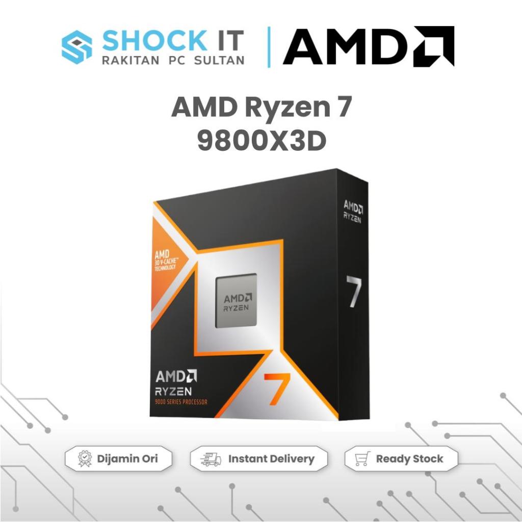 Jual Processor AMD Ryzen 7 9800X3D (Socket AMD AM5) | Shopee Indonesia