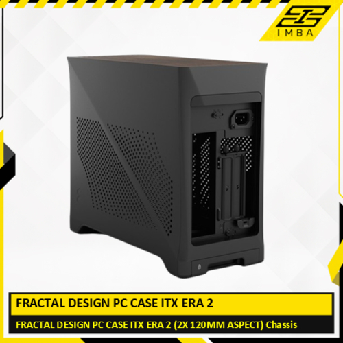 Jual FRACTAL DESIGN PC CASE ITX ERA 2 (2X 120MM ASPECT) Chassis ...