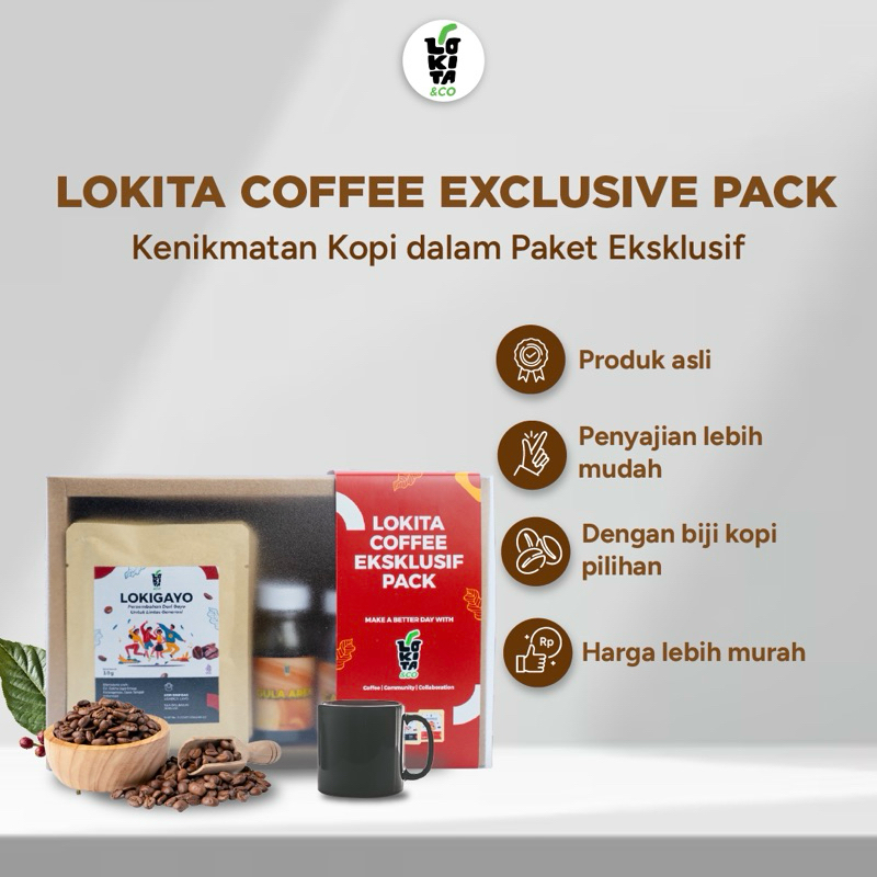 Jual Paket Kopi Drip Bag Eksklusif Pack (COFFEE DRIP BAG LOKITA&CO ...