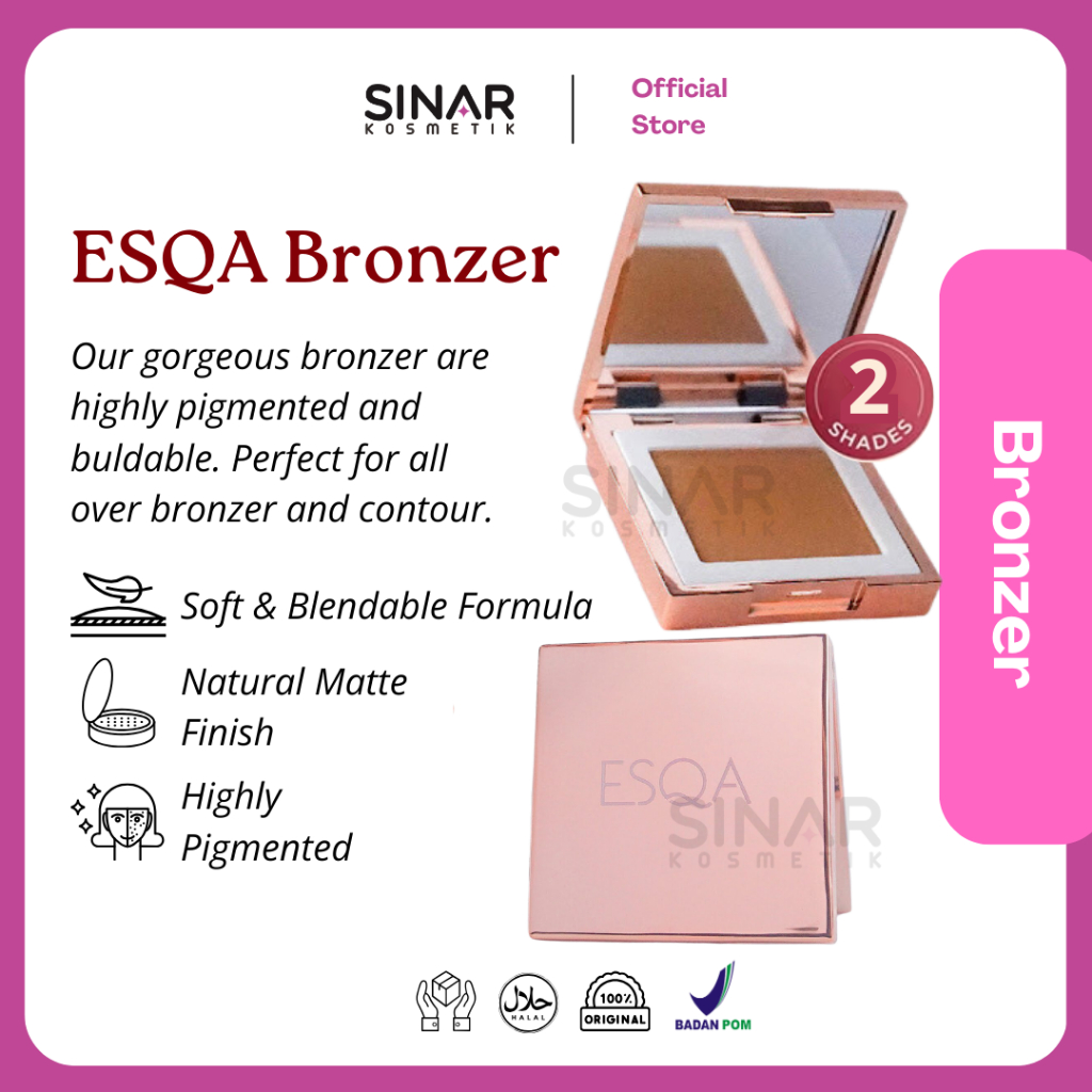 Jual ESQA Bronzer | Shopee Indonesia