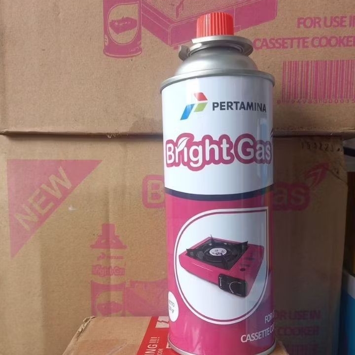 Jual Bright Gas Pertamina gas portable Baru isi 220gr | Shopee Indonesia