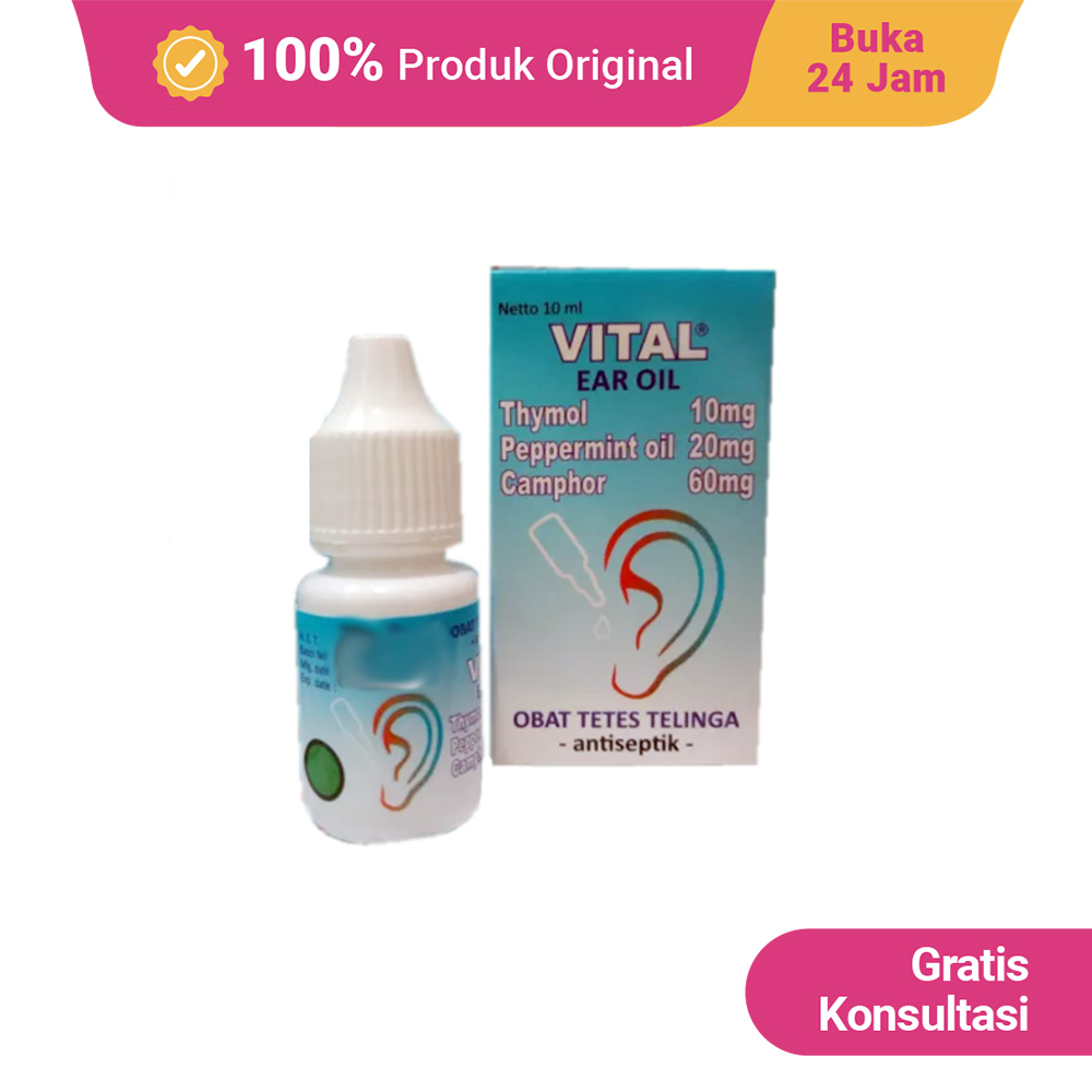 Jual Vital Ear Drops 10 ml | Shopee Indonesia