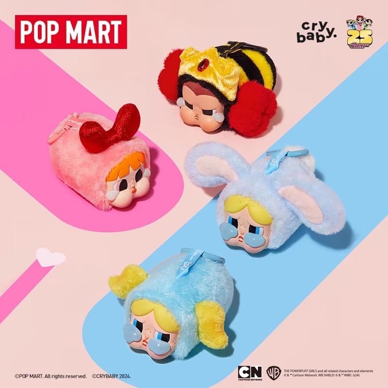 Jual [READY | SELECTED] POPMART Crybaby × Power Puff Girls Blind Box ...
