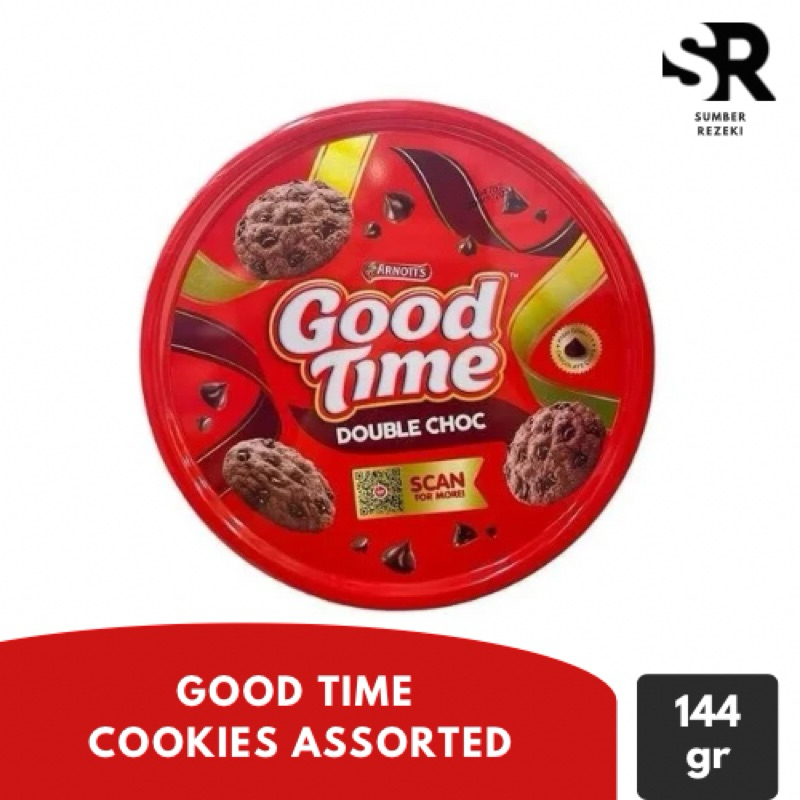 Jual Good Time Cookies Assorted Mini - Kemasan Kaleng 144 gr | Shopee ...