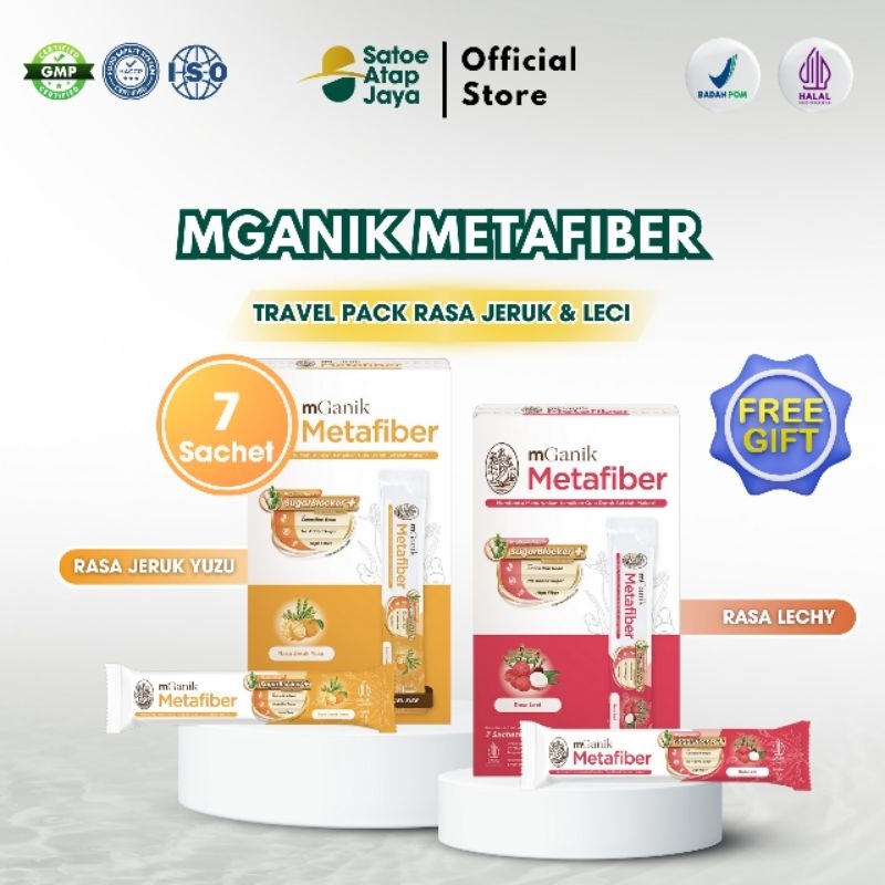 Jual MGANIK METAFIBER RASA JERUK YUZU & LECI NEW TRAVEL SIZE 105GR ISI ...