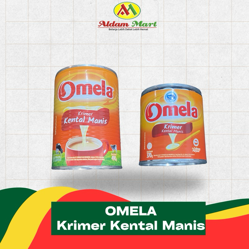 Jual A.M/ OMELA Krimer Kental Manis 370g & 490g | Shopee Indonesia