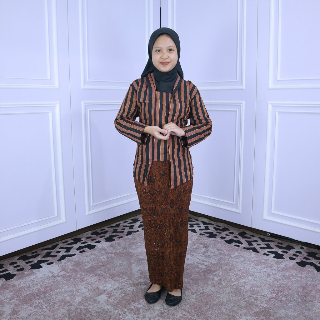 Jual BAJU SURJAN LURIK WANITA DEWASA KEBAYA LURIK DEWASA RIA BATIK SOLO ...