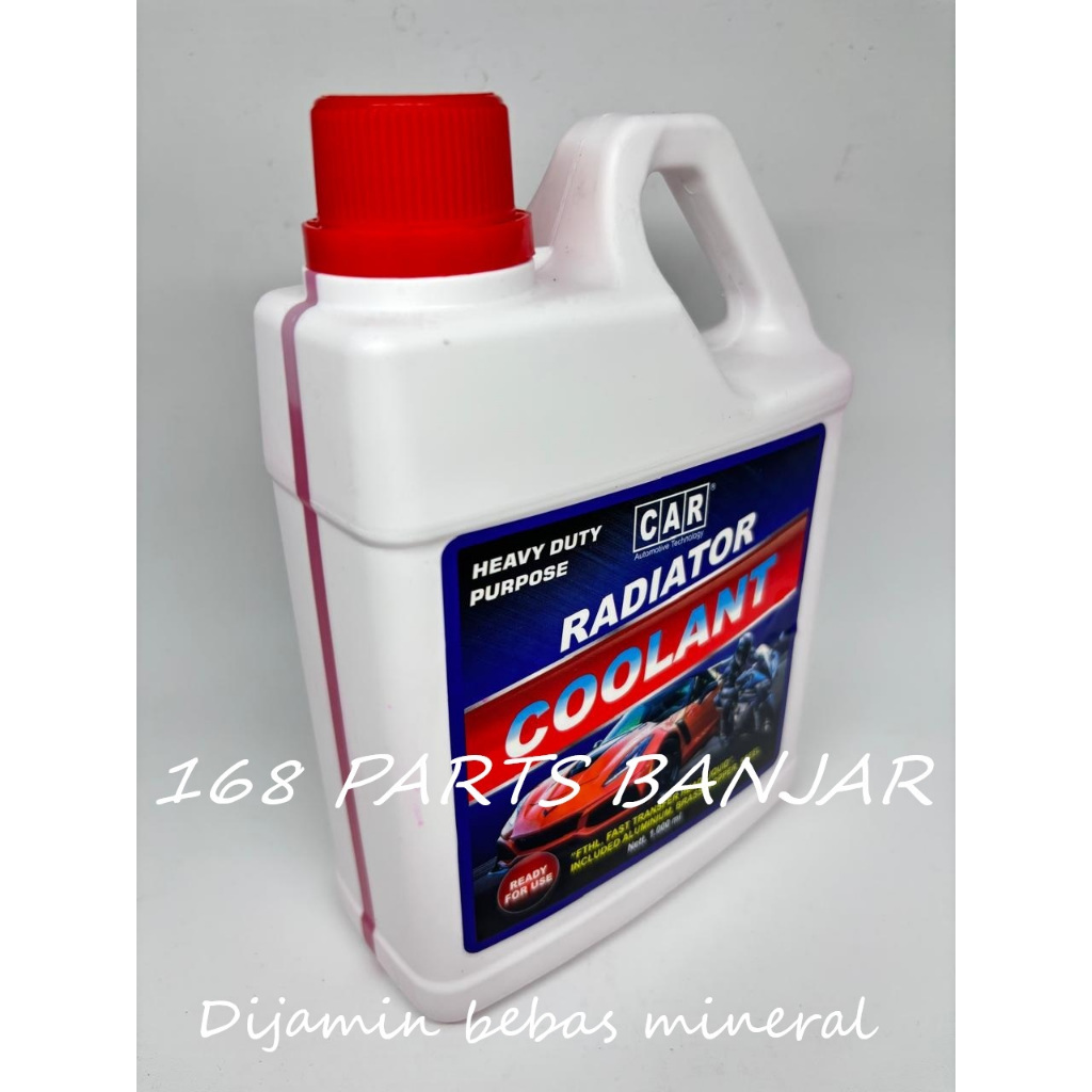 Jual CAR Air Radiator / Air Coolant 1L "Warna Merah" | Shopee Indonesia
