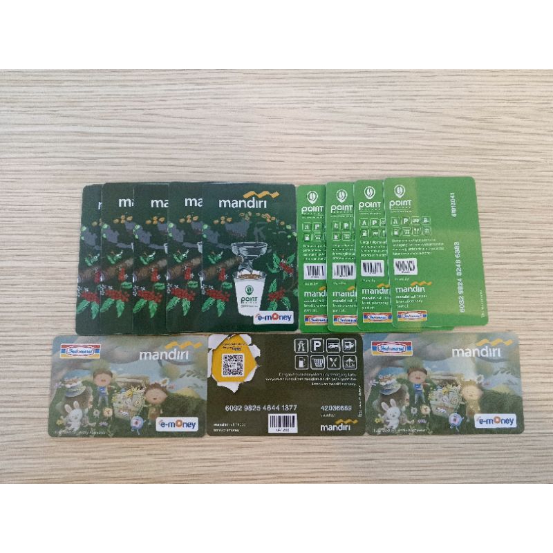 Jual kartu e-toll Emoney limited edition (Point Coffee) sudah NFC ...