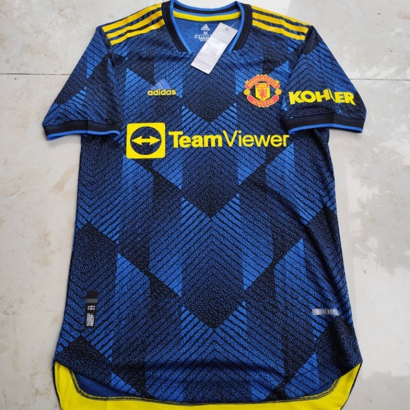 Jual Jersey MU 3rd 2021/22 Player Issue | Shopee Indonesia
