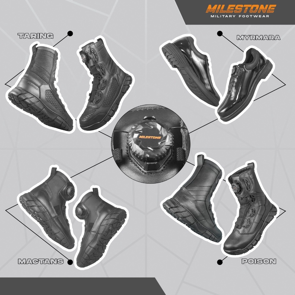 Jual KODE G38F Sepatu PDL Tactical dan PDH Kilap Taktikal Tali Putar ...