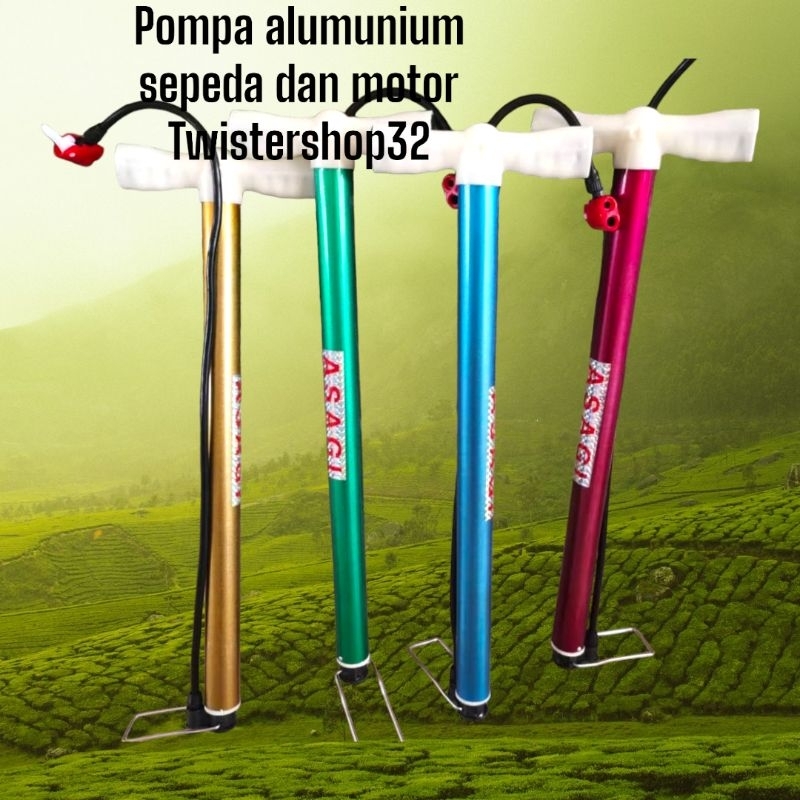 Jual Pompa sepeda alumunium Prindavan Mode tahan banting dan kuat bisa ...