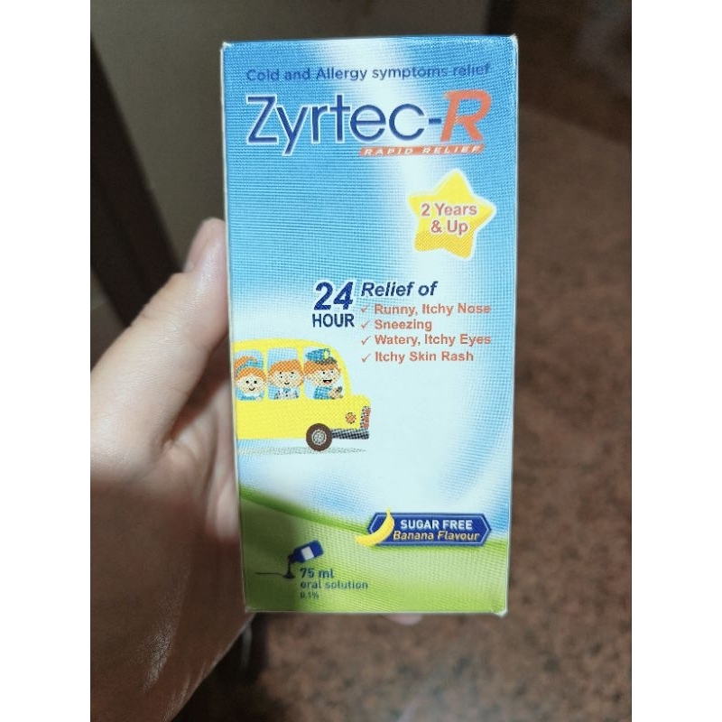 Jual zyrtec r solution liquid 75ml | Shopee Indonesia
