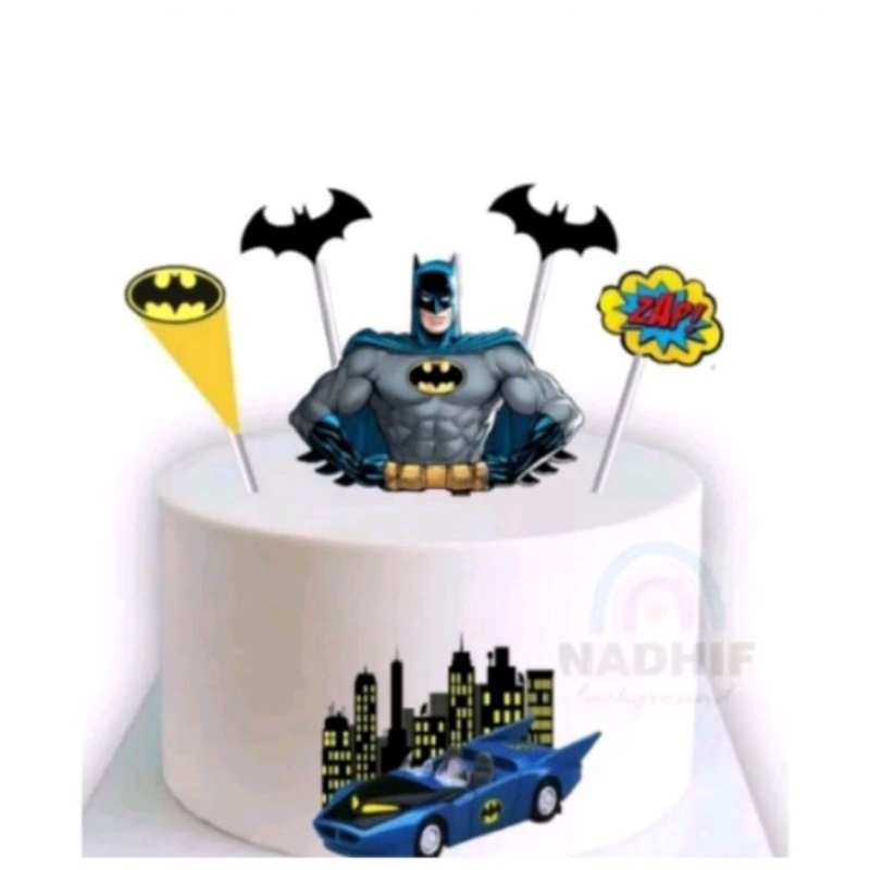 Jual Topper Zoom Batman, Topper cake, Hiasan kue ulang tahun | Shopee ...