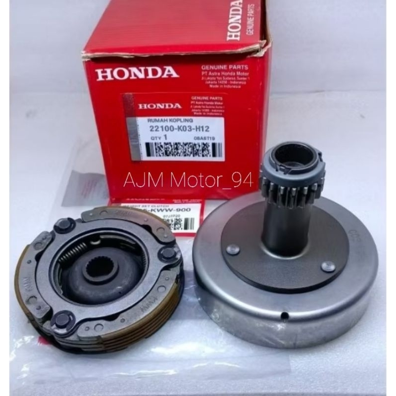 Jual Kampas Ganda Assy + Lonceng mangkok ganda Revo fit injeksi Revo x Revo fi Injeksi K03/KWW ...