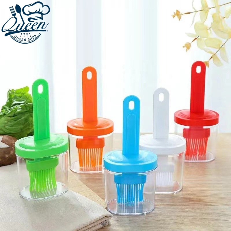 Jual Queen Kuas Dapur Minyak Oles Dengan Botol Penyimpanan Botol Minyak ...