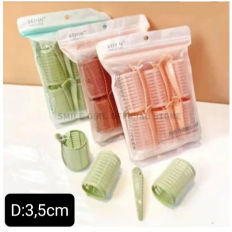 Jual 6pcs Roll Rambut|Roll Jepit|Roll Tempel | Shopee Indonesia