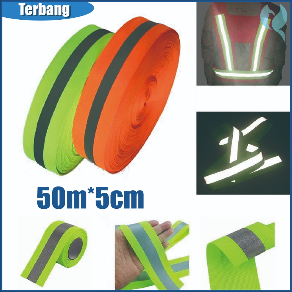 Jual Scotlite Pita Reflektif Scotlight Tahan Anti Bara Api 50 meter ...