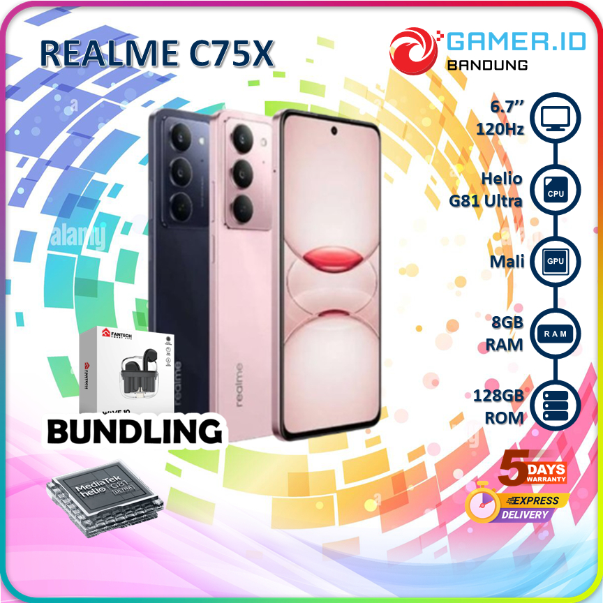 Jual REALME C75X 8GB 128GB GARANSI RESMI INDONESIA | Shopee Indonesia