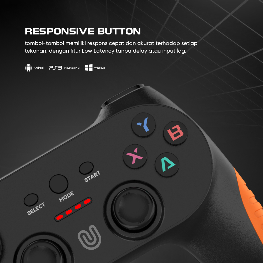 Jual Gamepad Wireless 2.4G Unitech CM-039 untuk Hp Android Tablet PS3 ...