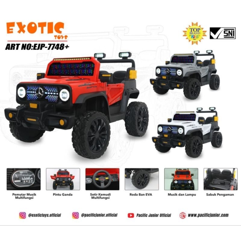 Jual (Free pelapis Ban) Mobil aki anak exotic EJP-7748+ EJP7748+ EJP ...