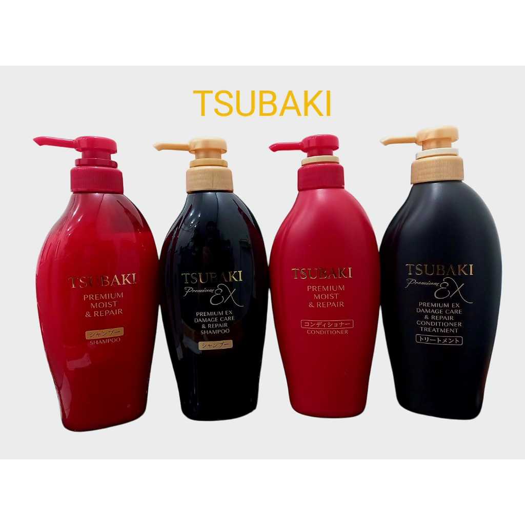 Jual TSUBAKI Premium Ex Damage Care & Repair I Moist & Repair I Shampoo 450ML I Conditioner ...