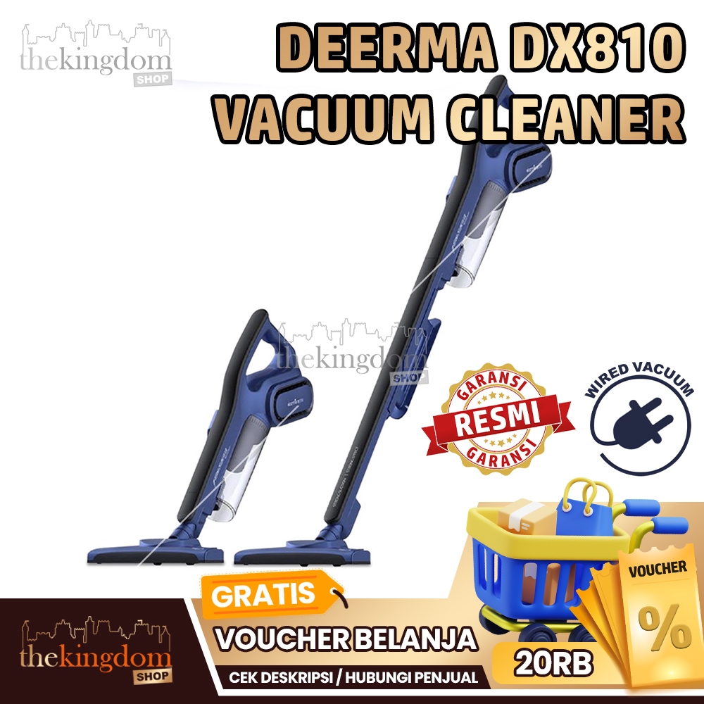 Jual Deerma DX810 Vacuum Cleaner Handheld Vakum Penyedot Debu Portable ...