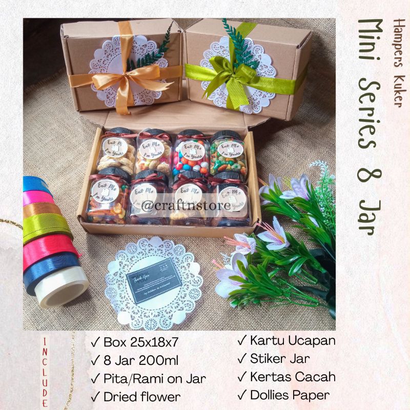 Jual HAMPERS KUE LEBARAN ISI 8 SNACK BOX HARI RAYA| LEBARAN ULTAH HARI ...