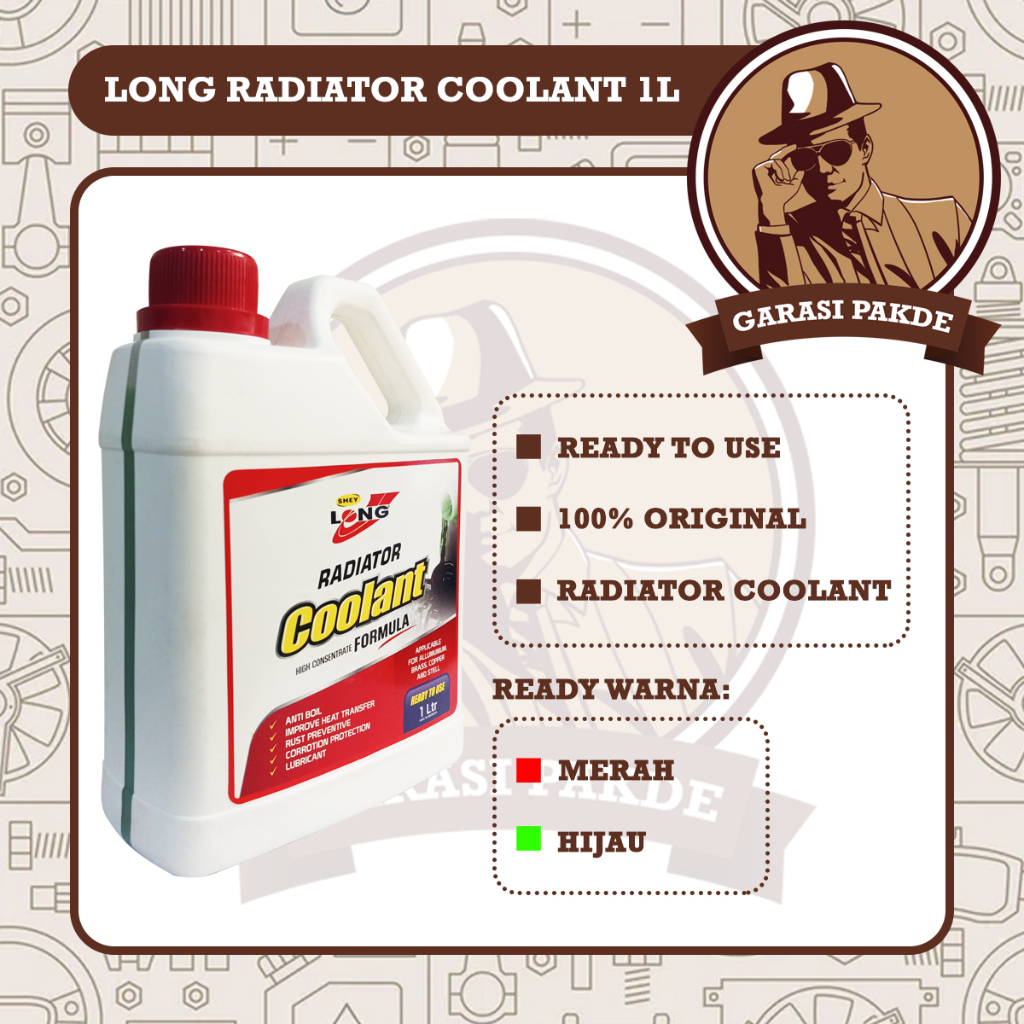 Jual Long Air Radiator Coolant Pendingin Motor Mobil Warna Merah Hijau ...
