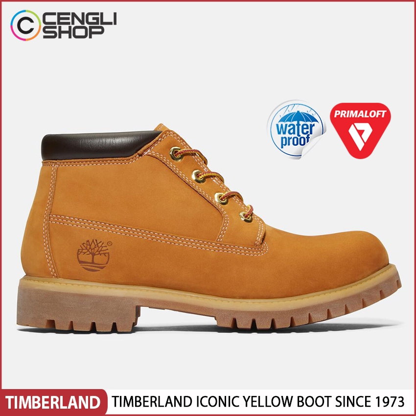 Jual SEPATU BOOT TIMBERLAND PRIA ORIGINAL CHUKKA YELLOW BOOTS ICON ...