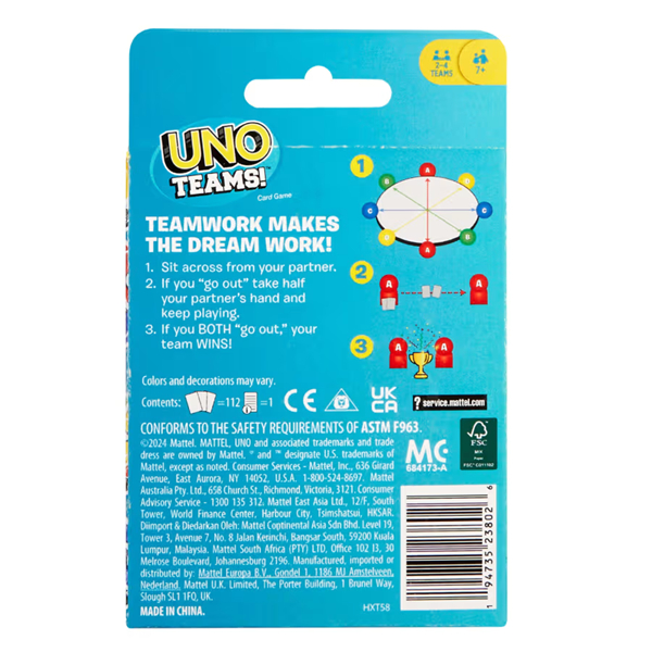 Jual UNO Teams Family Card Game | Shopee Indonesia