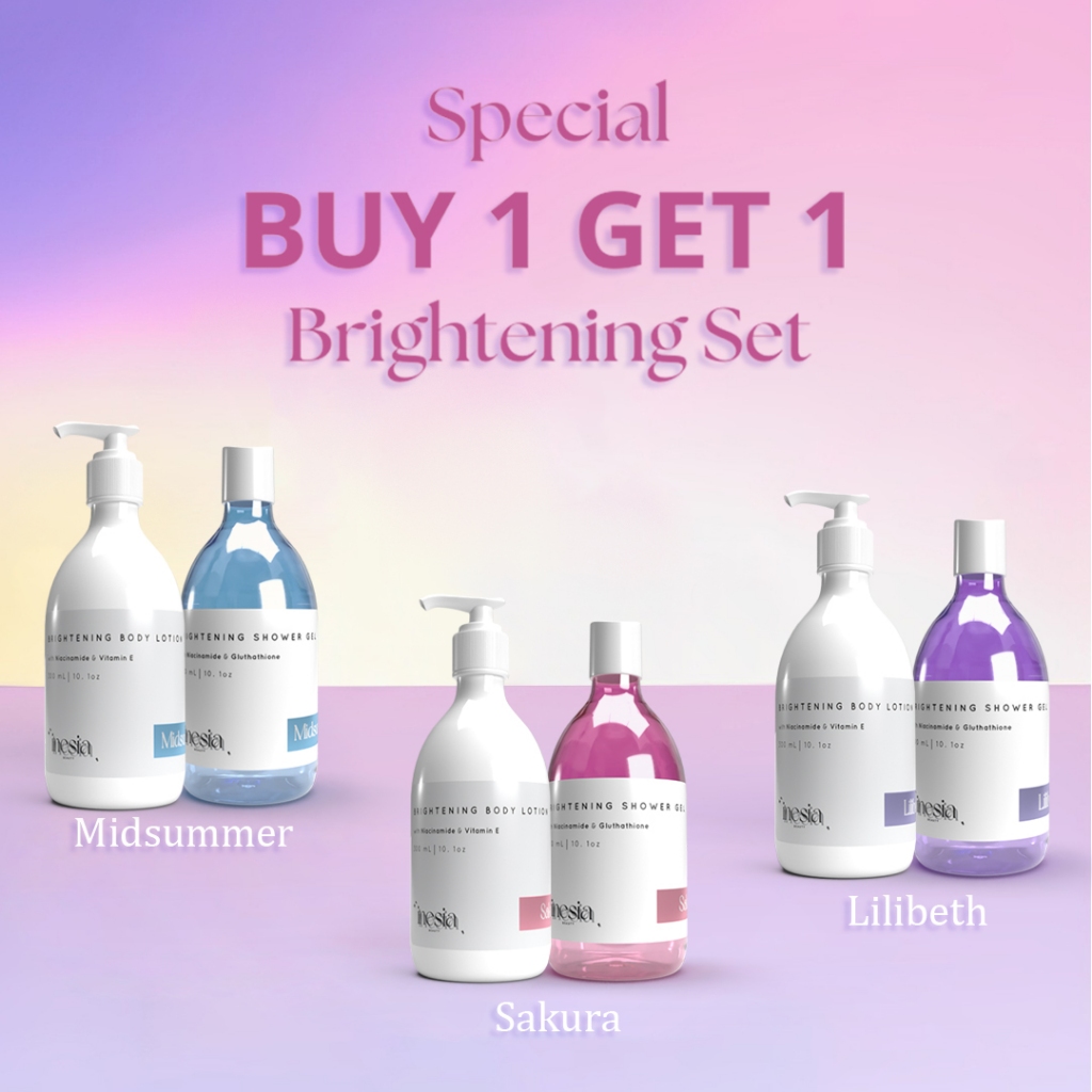 Jual Bundling Buy 1 Get 1 Inesia Body Lotion Free Shower Gel | Shopee ...